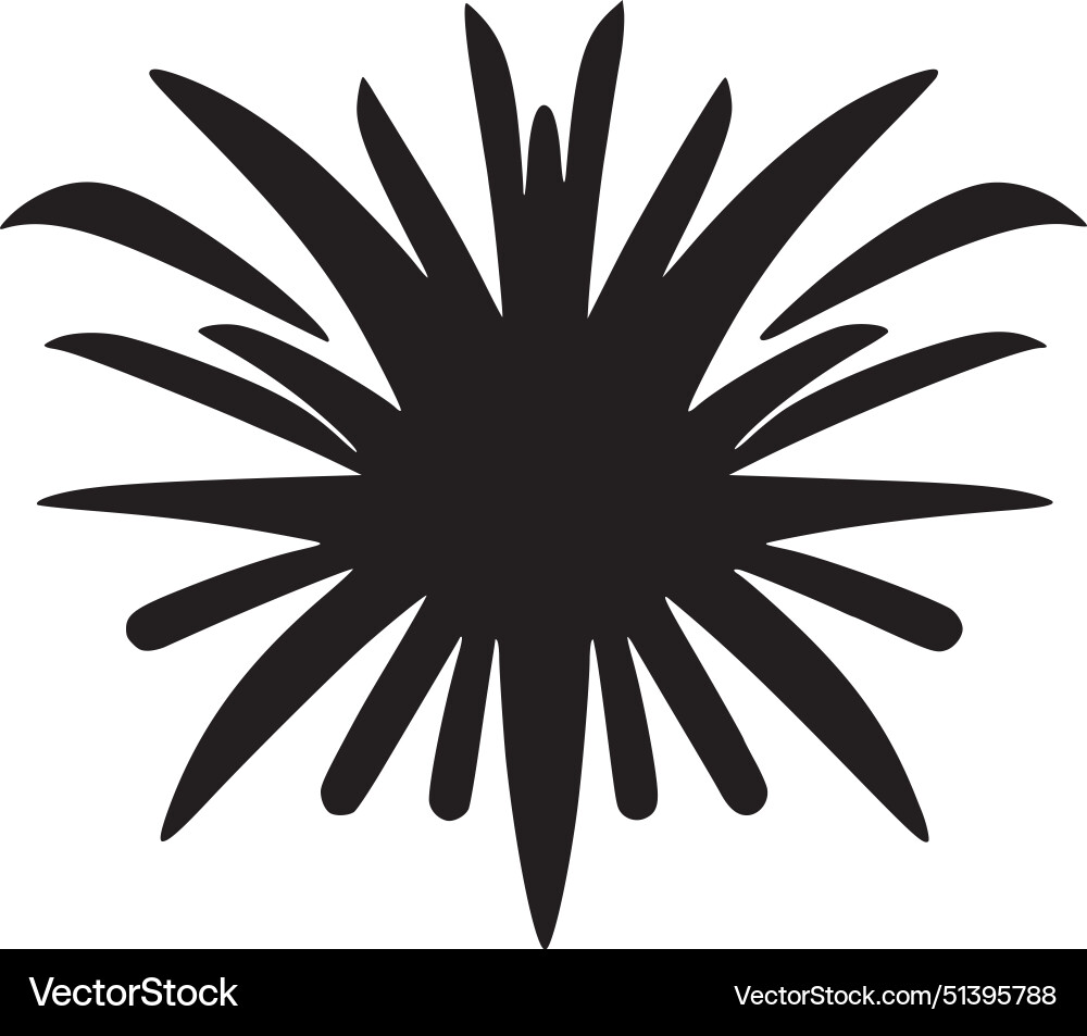 Explosion - minimalist and flat logo Royalty Free Vector