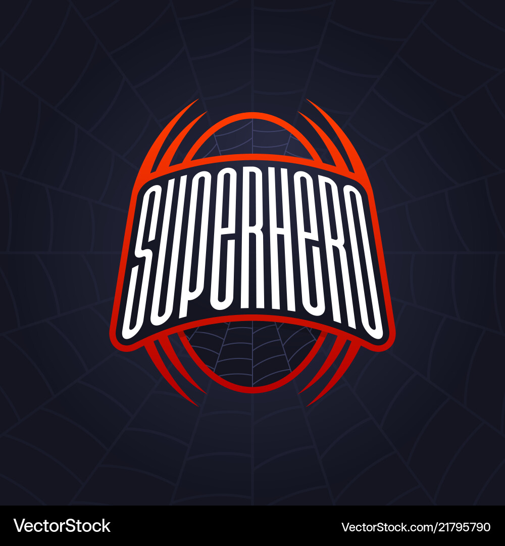 Super hero power typography print t-shirt graphics