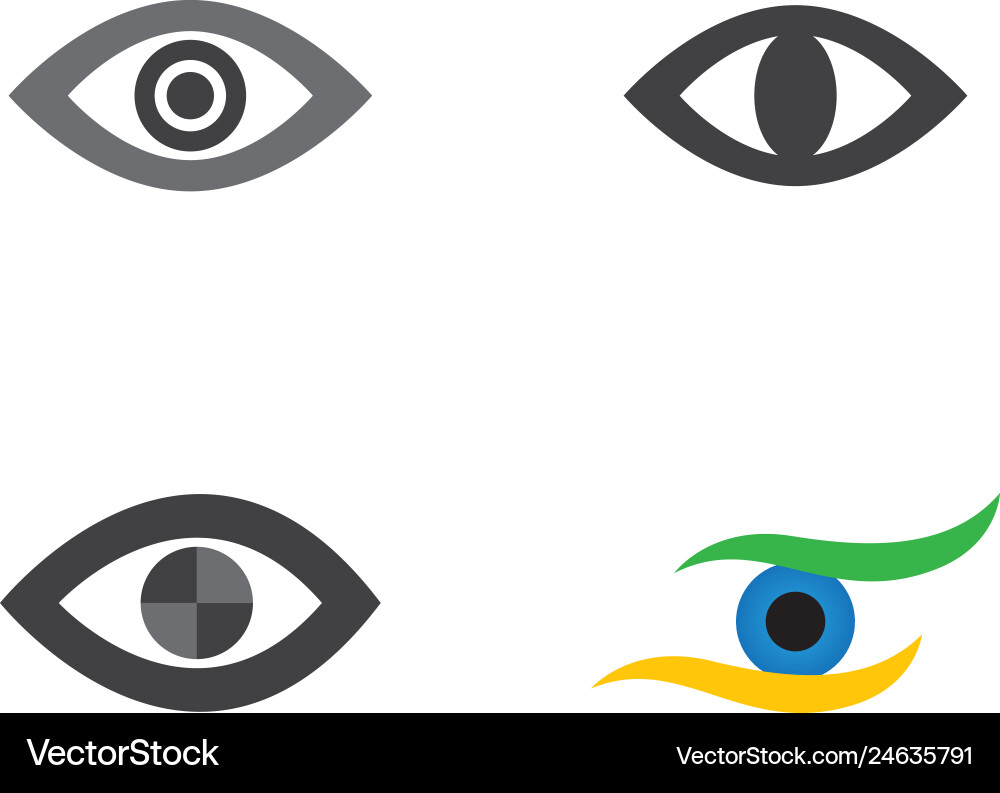 Eye icon Royalty Free Vector Image - VectorStock