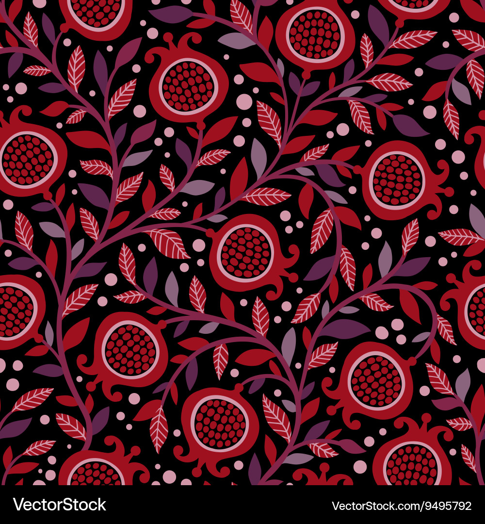 Floral repeating background Royalty Free Vector Image