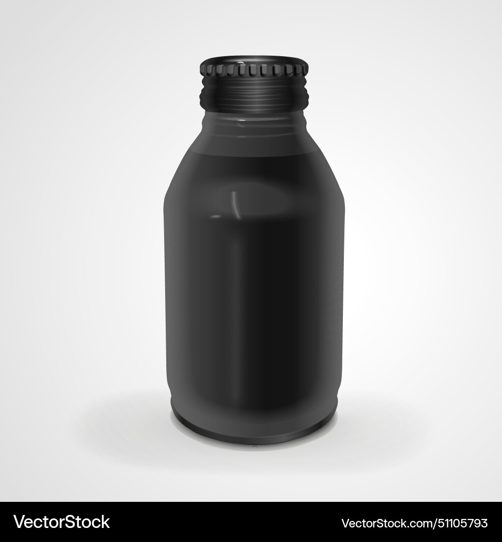Exquisite glass bottle Royalty Free Vector Image