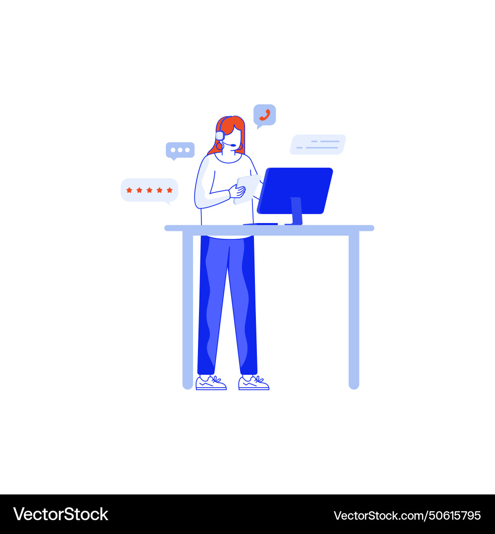 Contact us list Royalty Free Vector Image - VectorStock