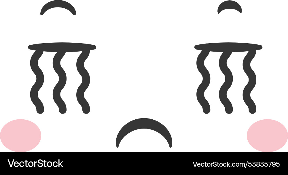 Features a simplistic cartoon Royalty Free Vector Image