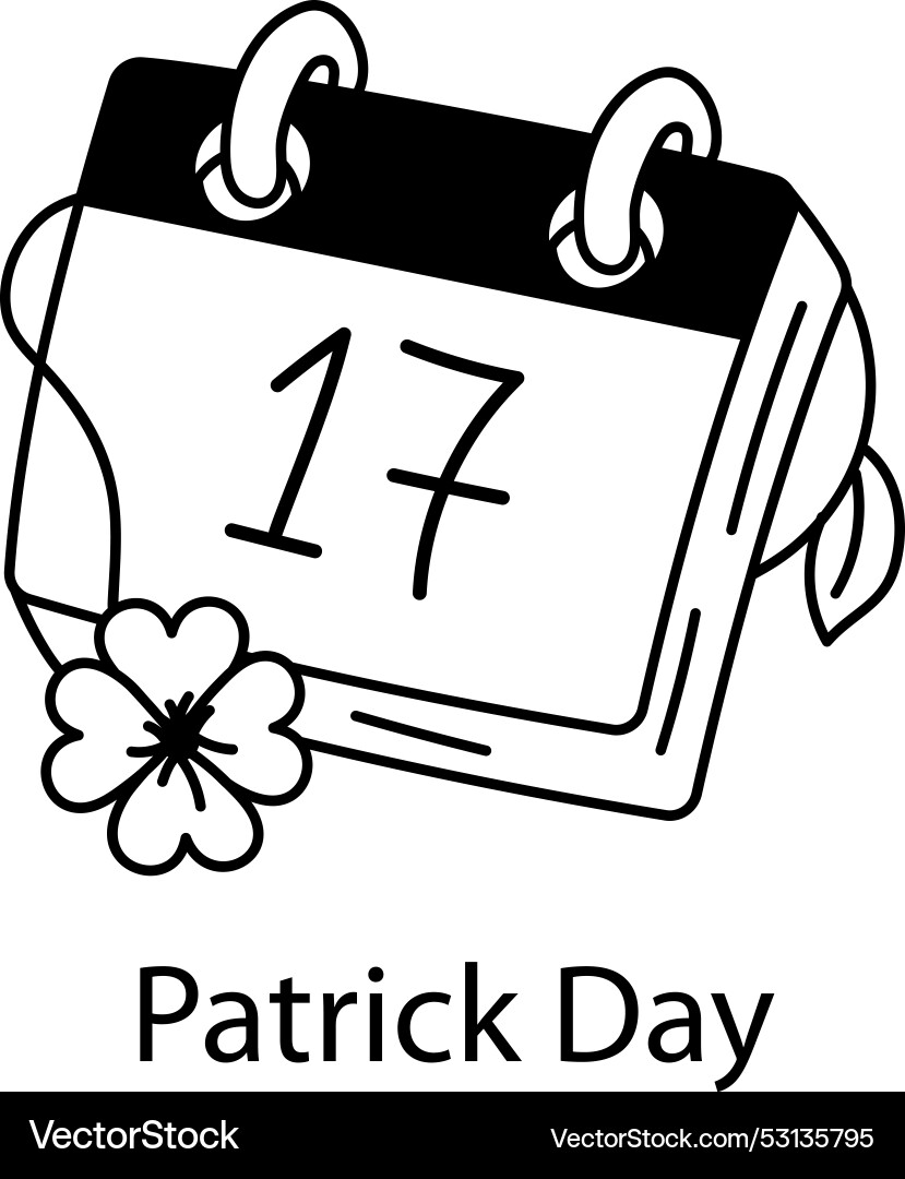 Patrick day Royalty Free Vector Image - VectorStock