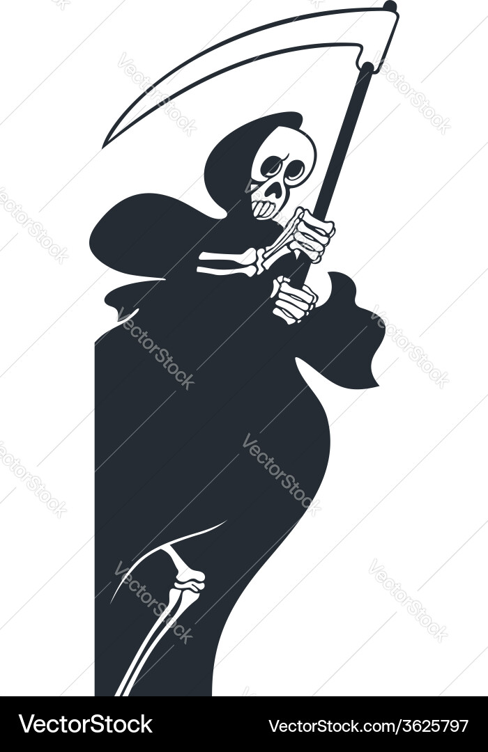Grim reaper Royalty Free Vector Image - VectorStock
