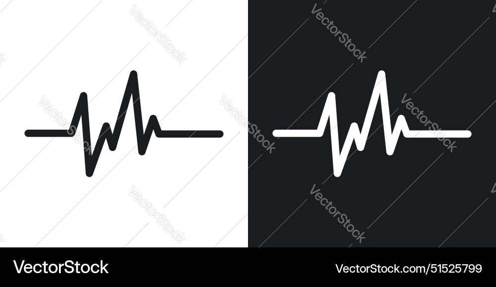 Pulse icon Royalty Free Vector Image - VectorStock