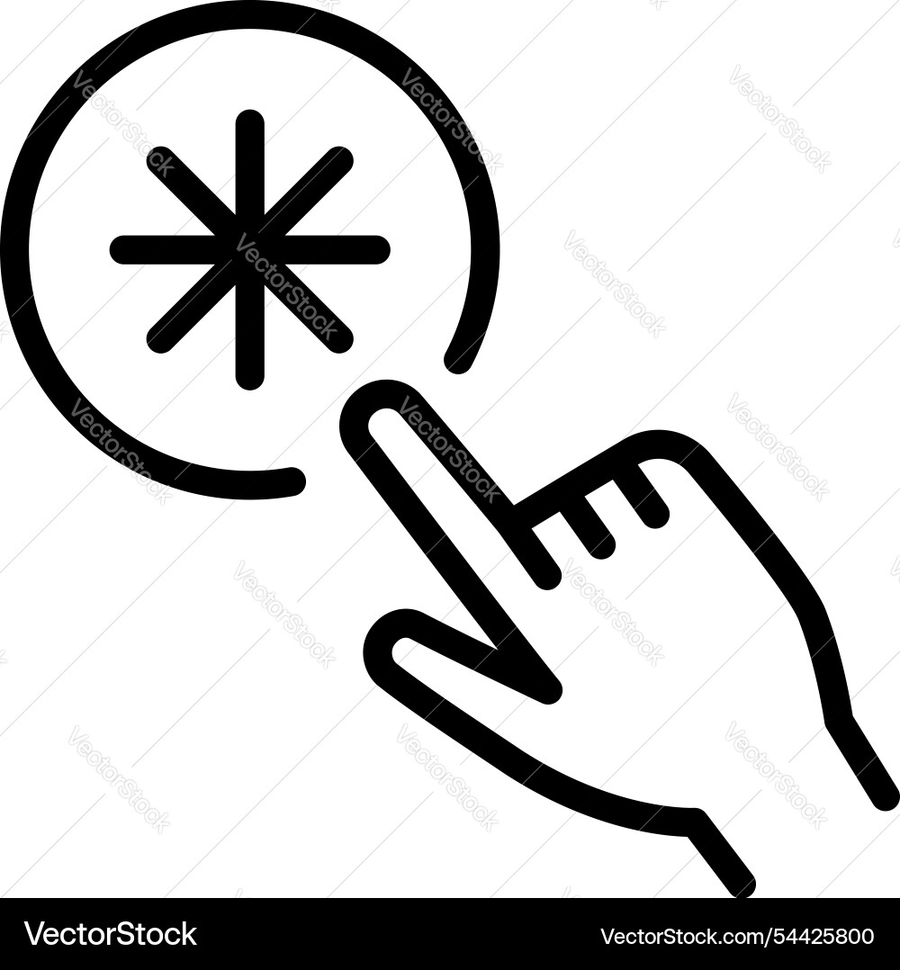 Air conditioner icon home appliance electrical Vector Image