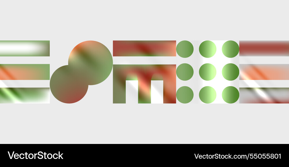 Simple shapes - circles triangles rectangles Vector Image