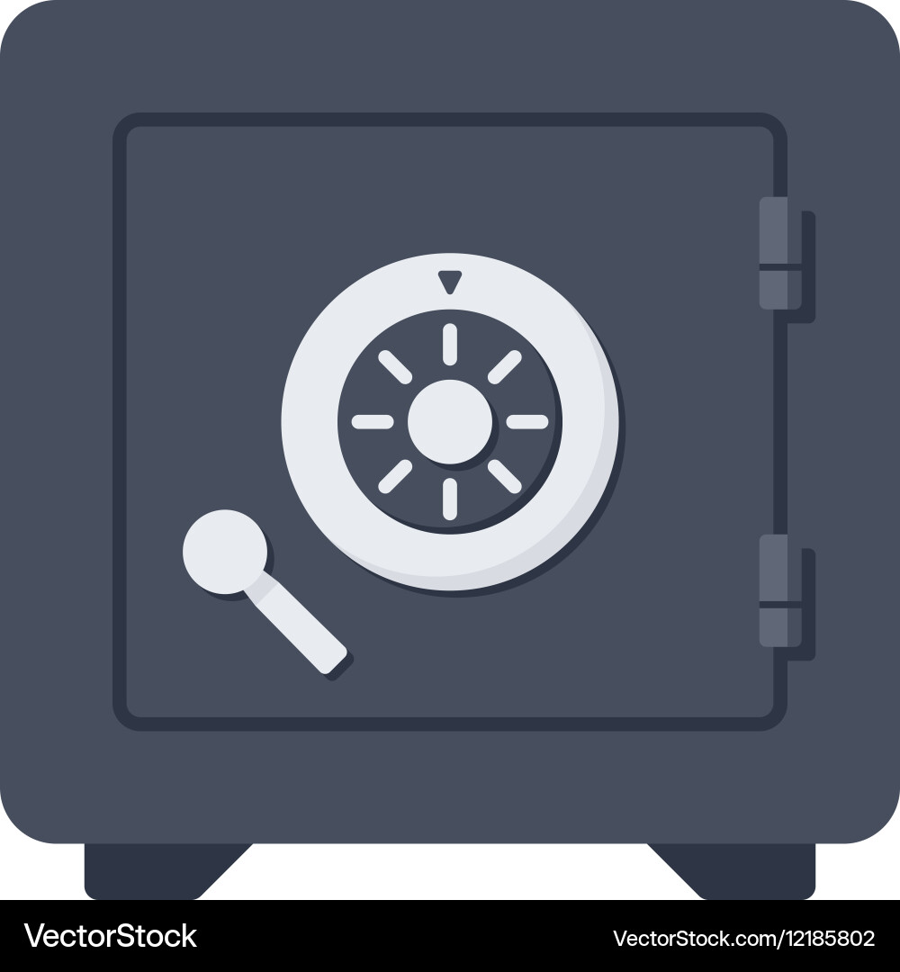 Safe icon Royalty Free Vector Image - VectorStock