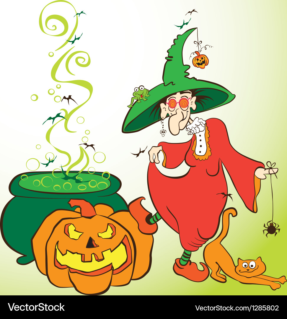 Witch Royalty Free Vector Image - VectorStock