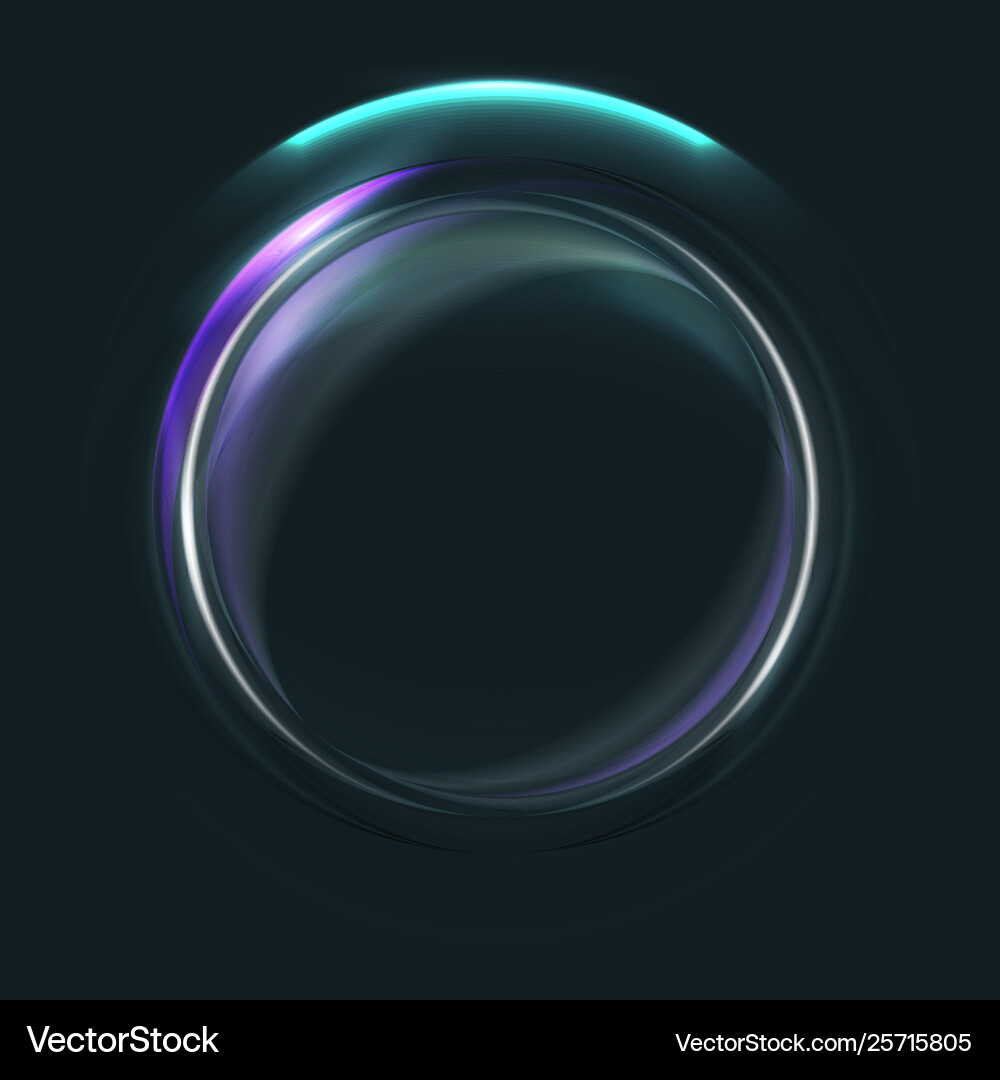 Magic circle light effects Royalty Free Vector Image