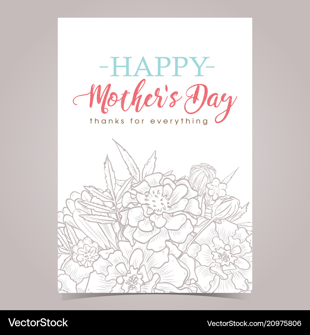 Greeting card design Royalty Free Vector Image