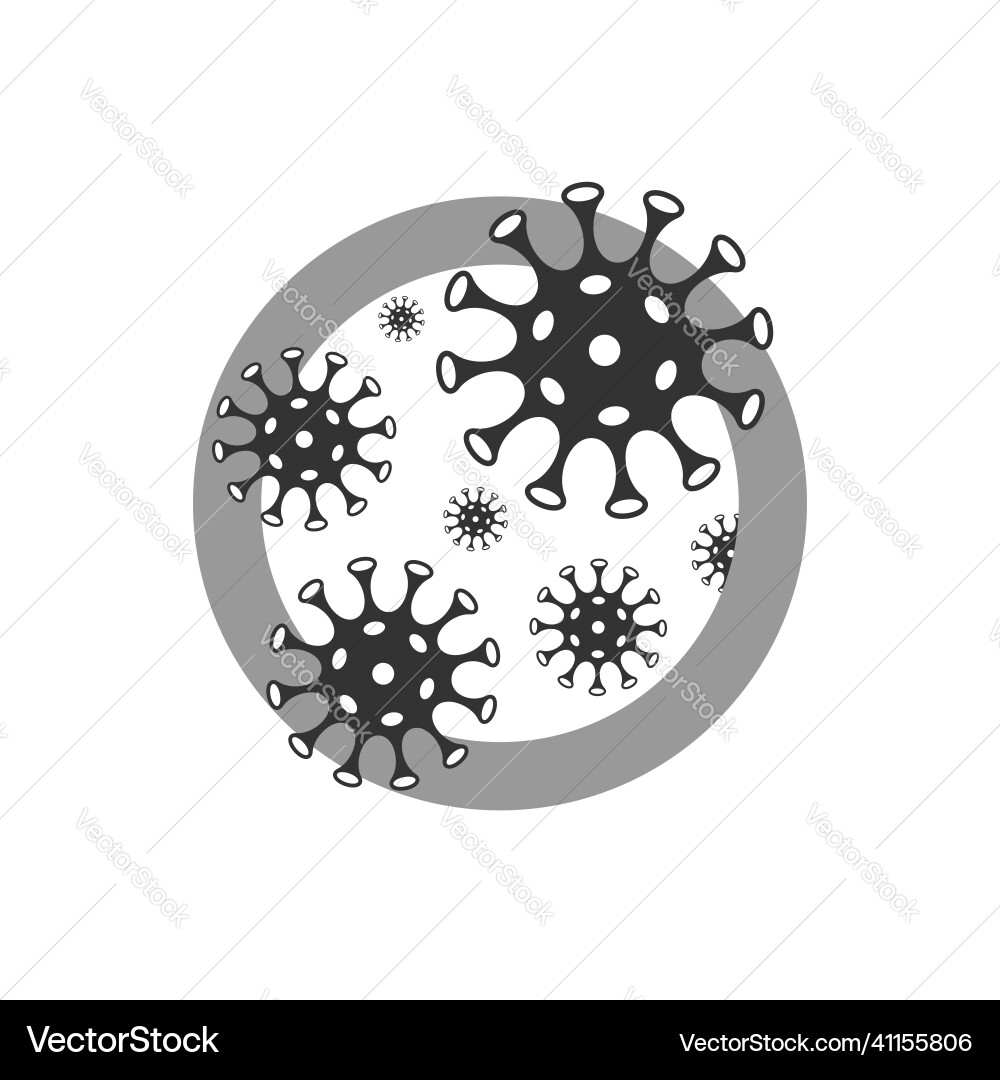 Virus strains Royalty Free Vector Image - VectorStock