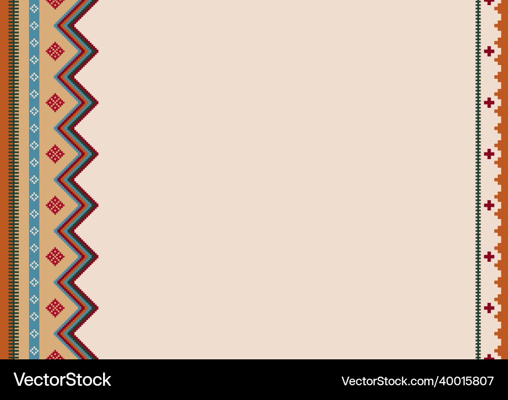 Native american pattern boho ethnic tribal Vector Image