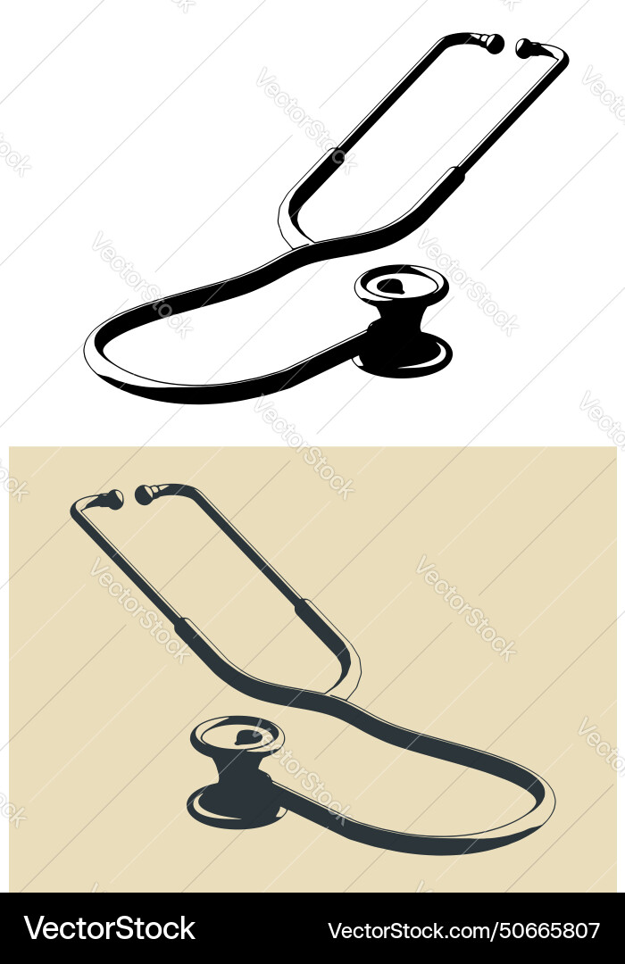 Stethoscope Royalty Free Vector Image - VectorStock