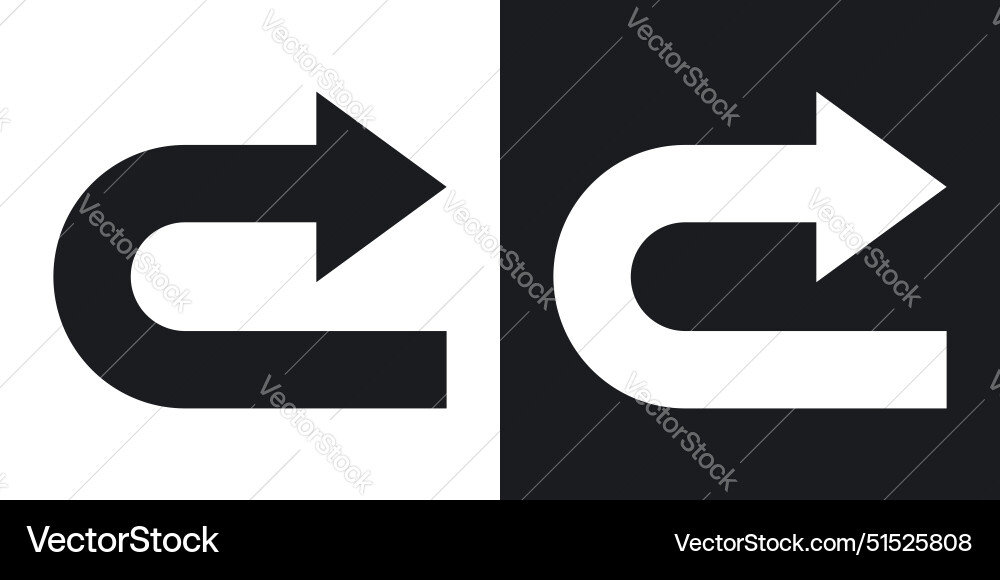 Redo icon Royalty Free Vector Image - VectorStock