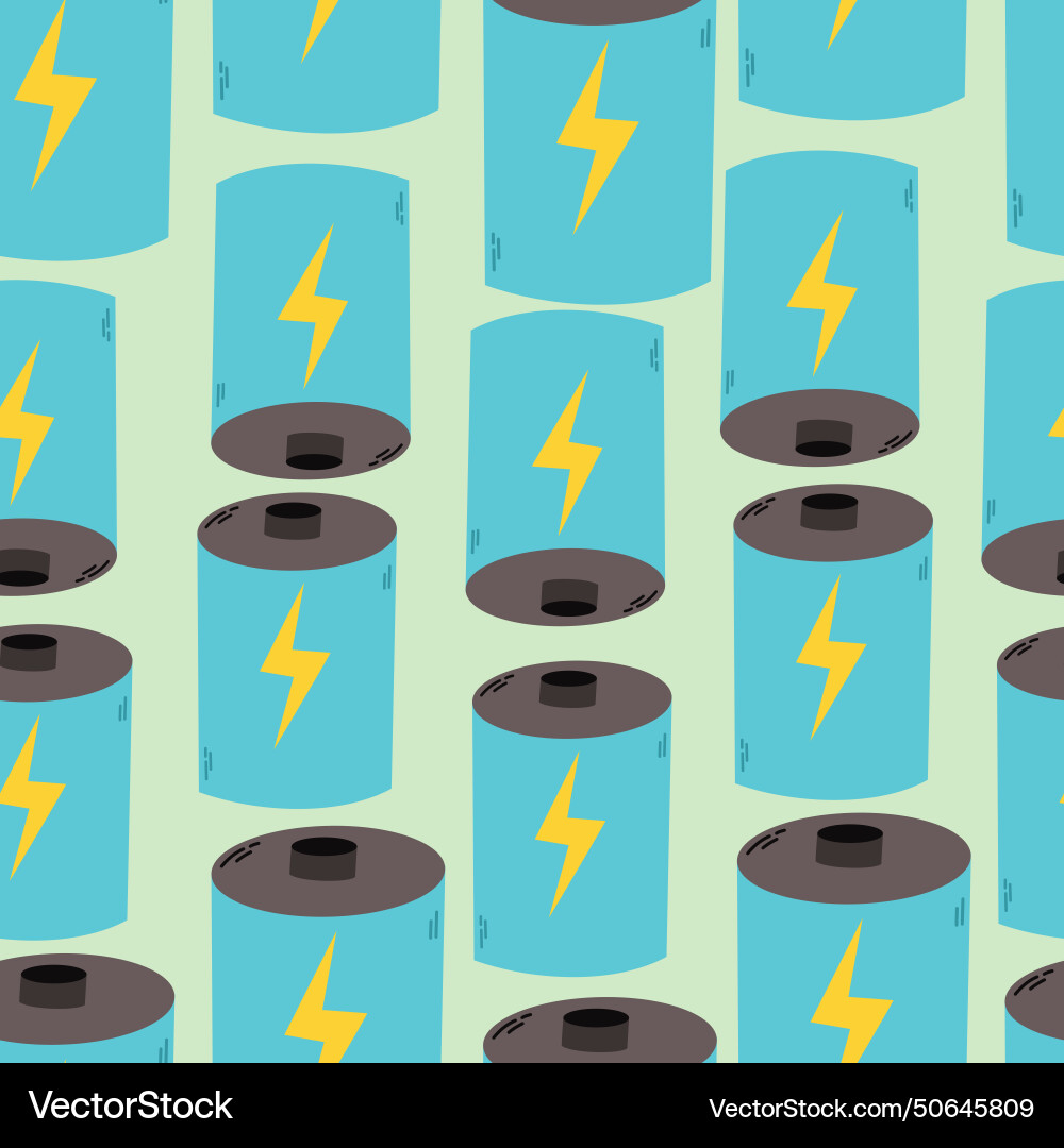 Health and energy level pattern retro batteries Vector Image