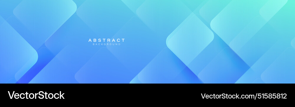 Abstract blue geometric triangle background Vector Image