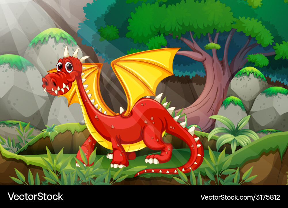 Dragon Royalty Free Vector Image - VectorStock