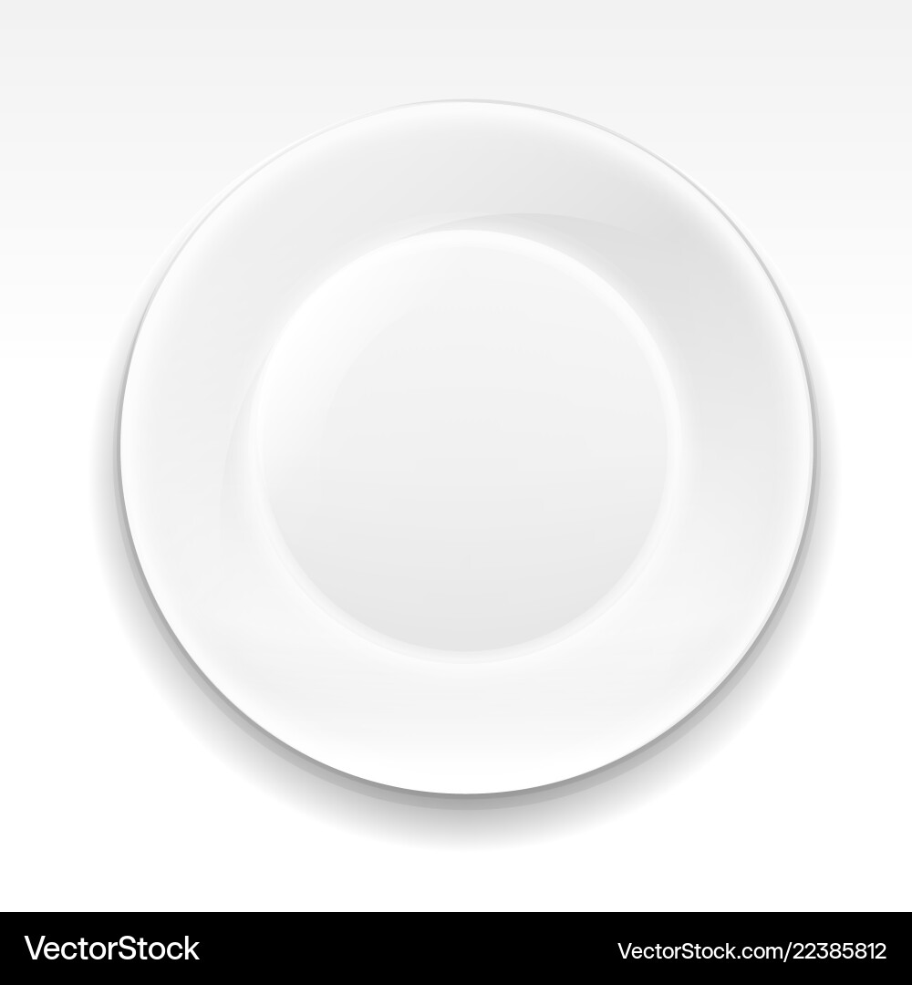 Plate Royalty Free Vector Image - VectorStock