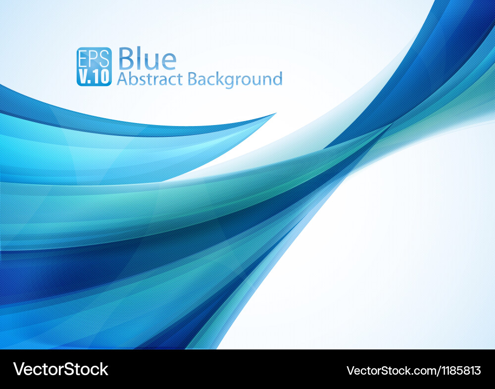 Blue abstract background Royalty Free Vector Image