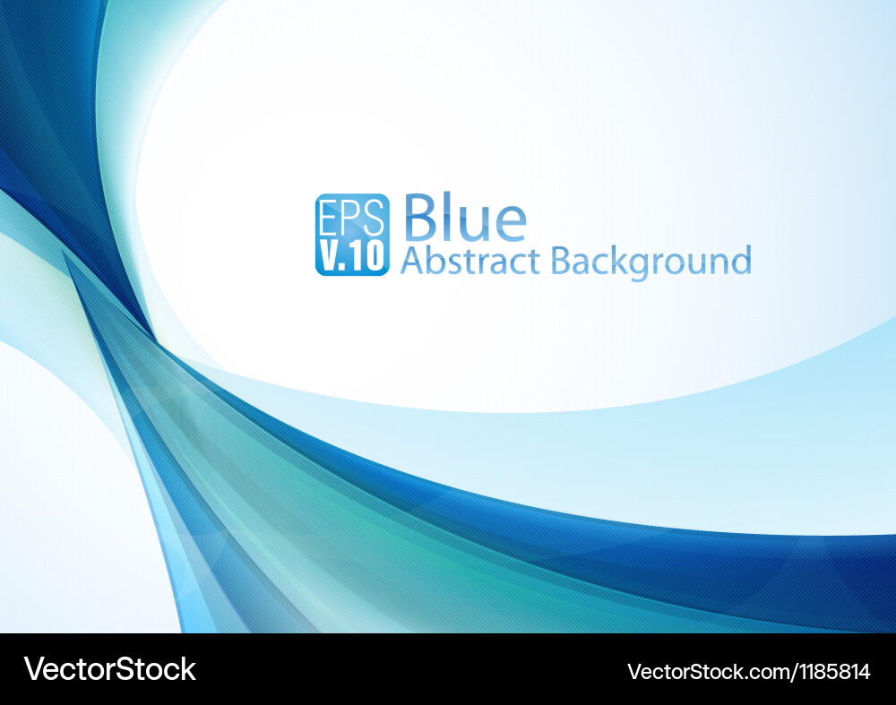 Blue abstract background Royalty Free Vector Image