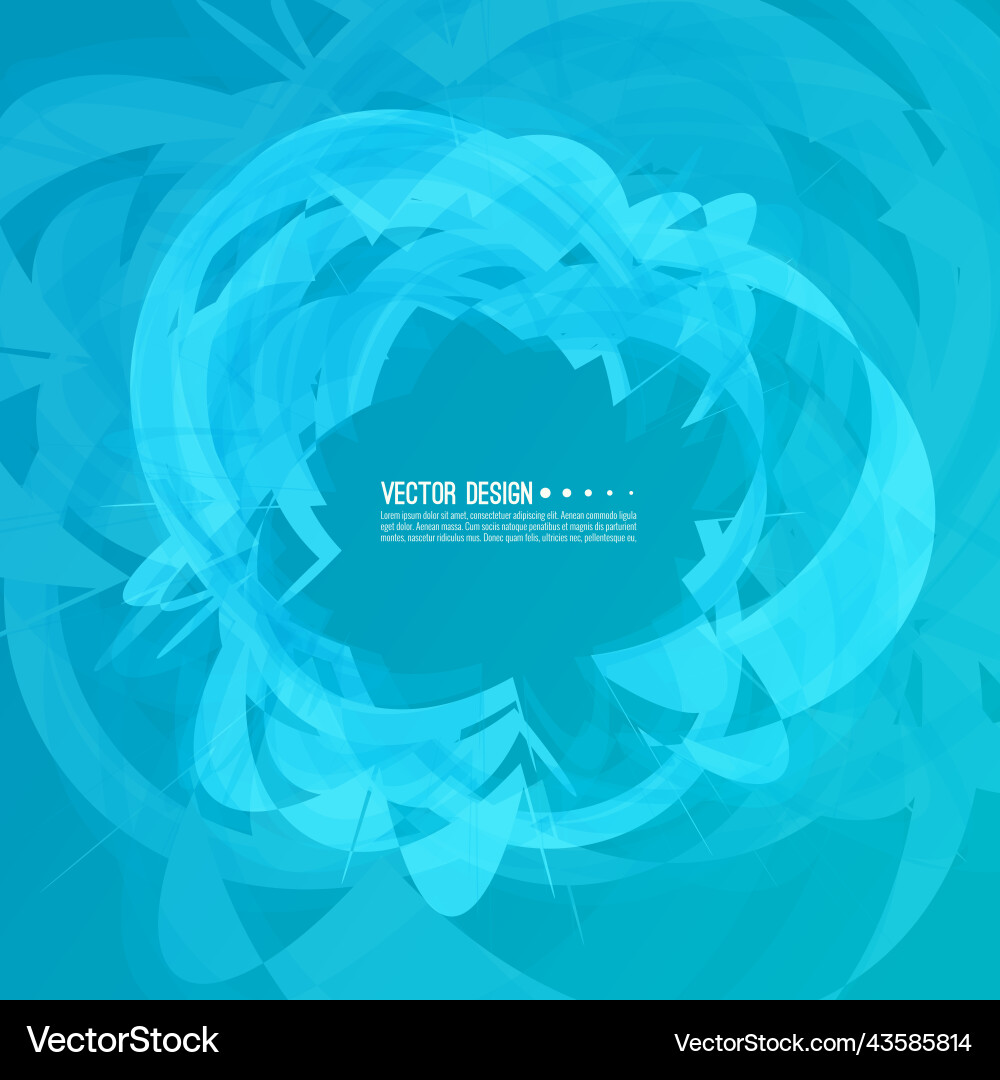 Chaotic abstract background Royalty Free Vector Image