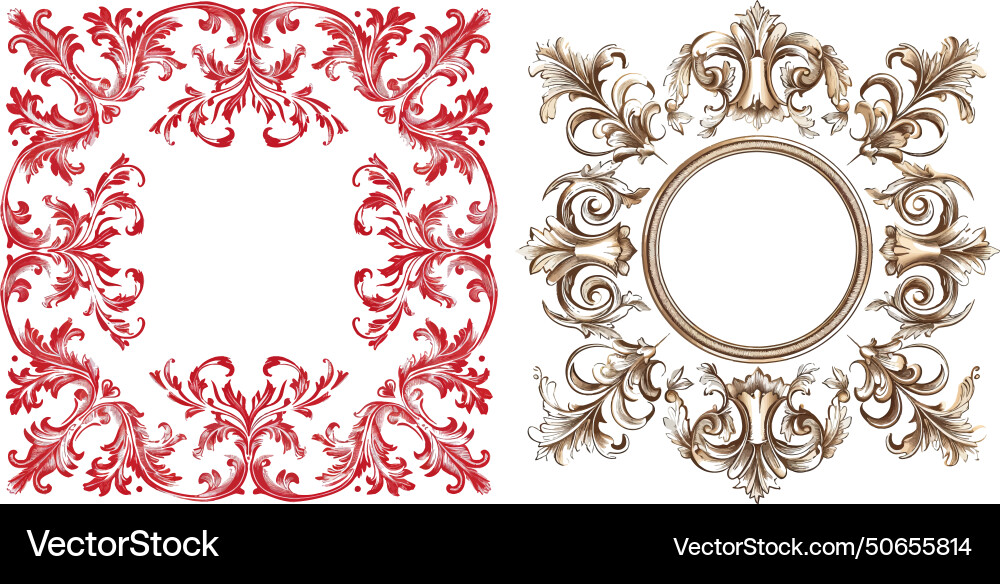 Decorative frame Royalty Free Vector Image - VectorStock