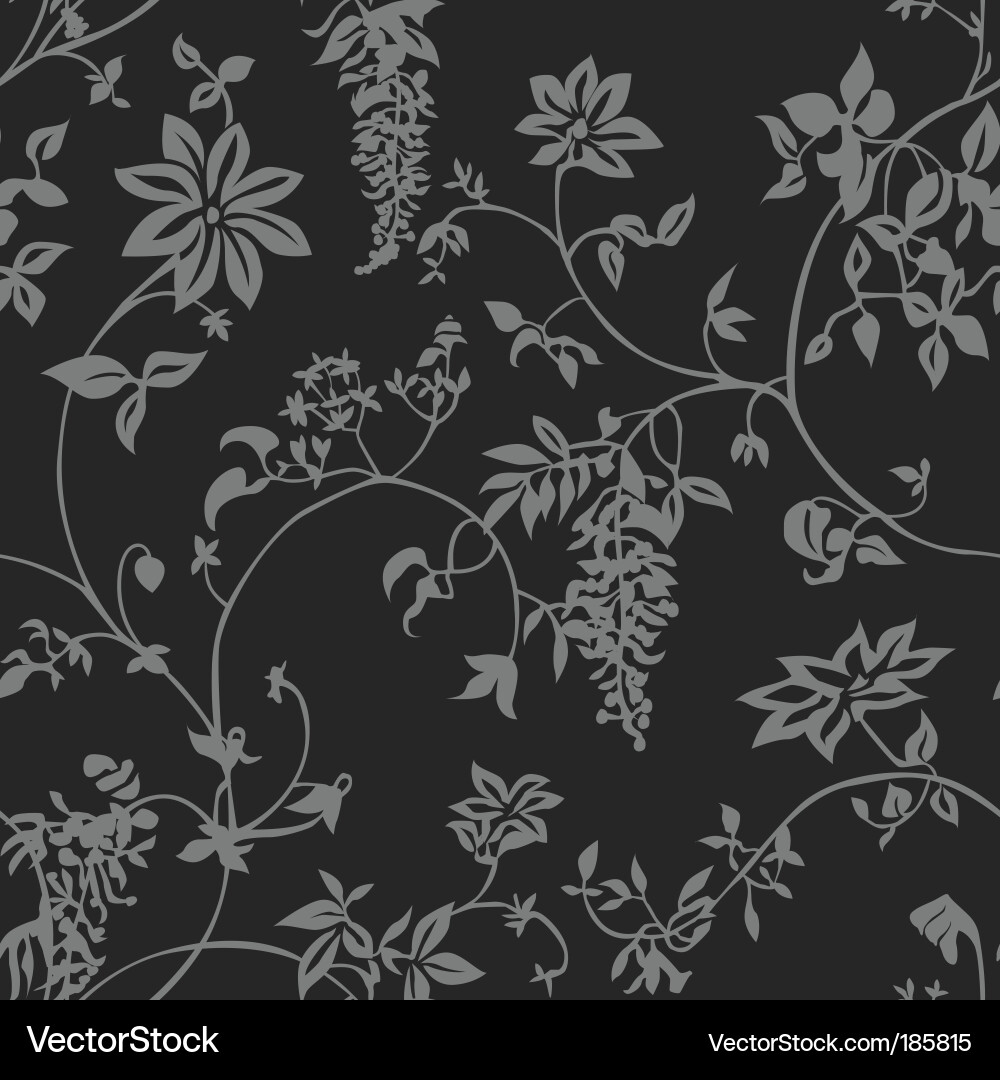 Ivy pattern Royalty Free Vector Image - VectorStock