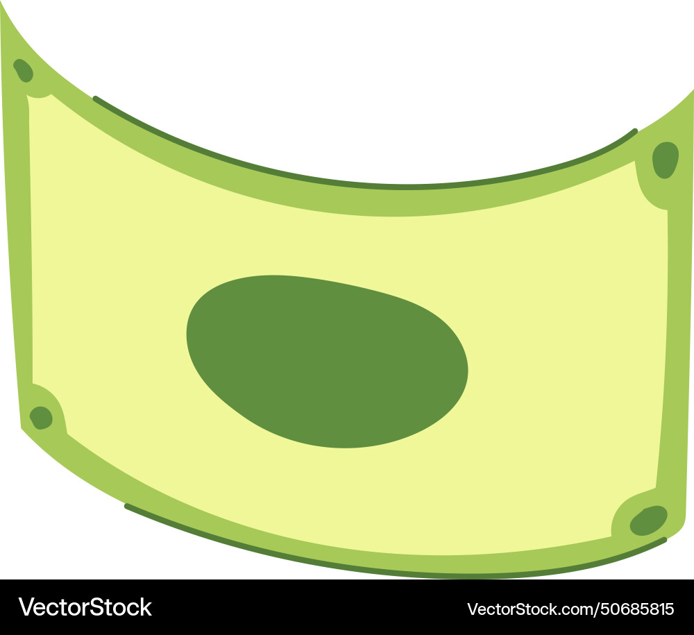 Payment cash cartoon Royalty Free Vector Image