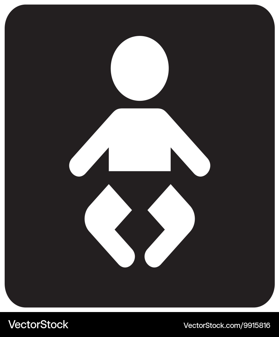 Nursery sign Royalty Free Vector Image - VectorStock