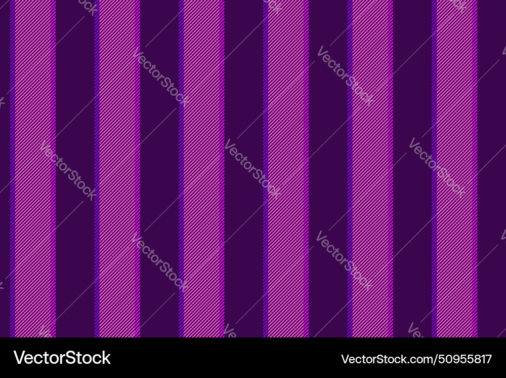 Vertical fabric pattern of textile stripe Vector Image