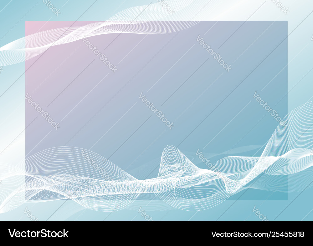 Abstract Line Blend Banner Royalty Free Vector Image