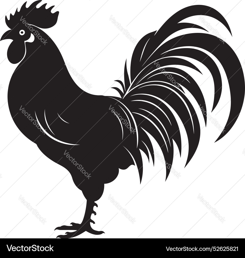 Cluck crew roster chicken logo design poultry Vector Image