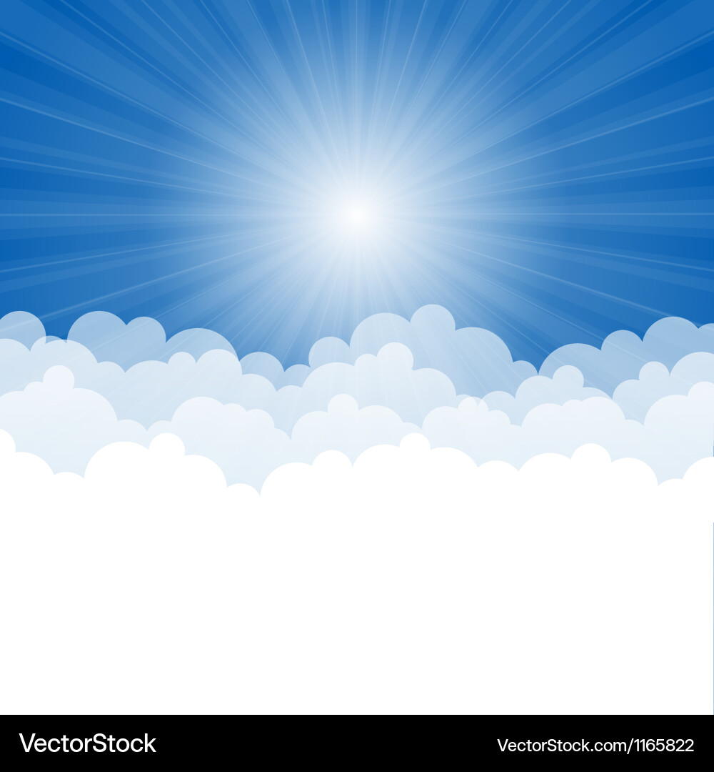 Sky Royalty Free Vector Image - VectorStock
