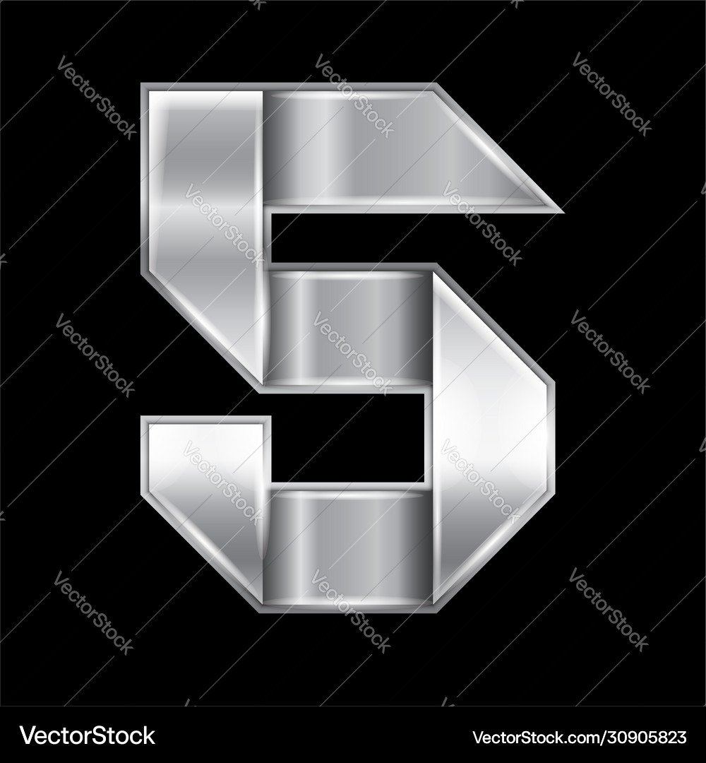 Ribbon Font Numbers Vector Images (over 4,800)