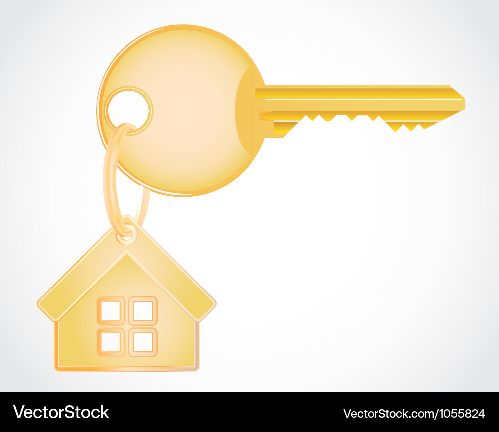 House keys Royalty Free Vector Image - VectorStock
