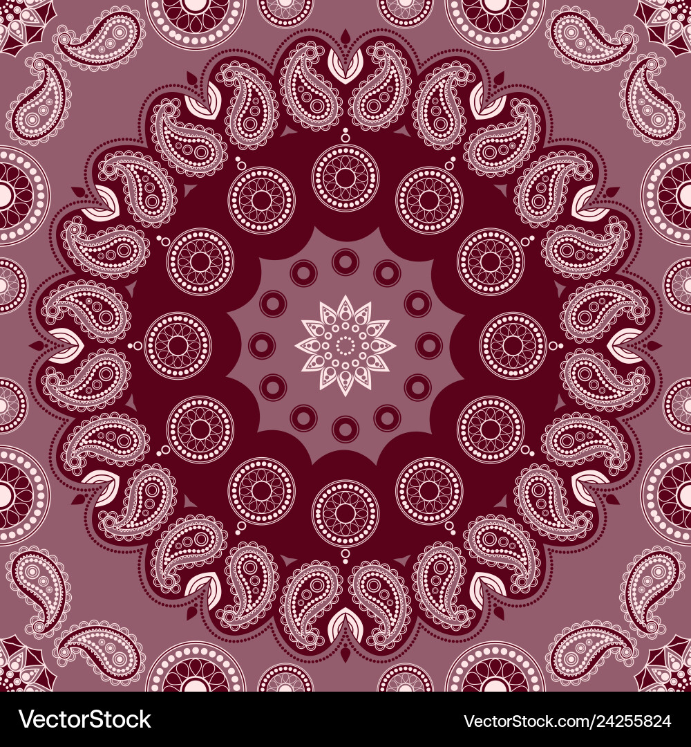 Indian seamless pattern Royalty Free Vector Image