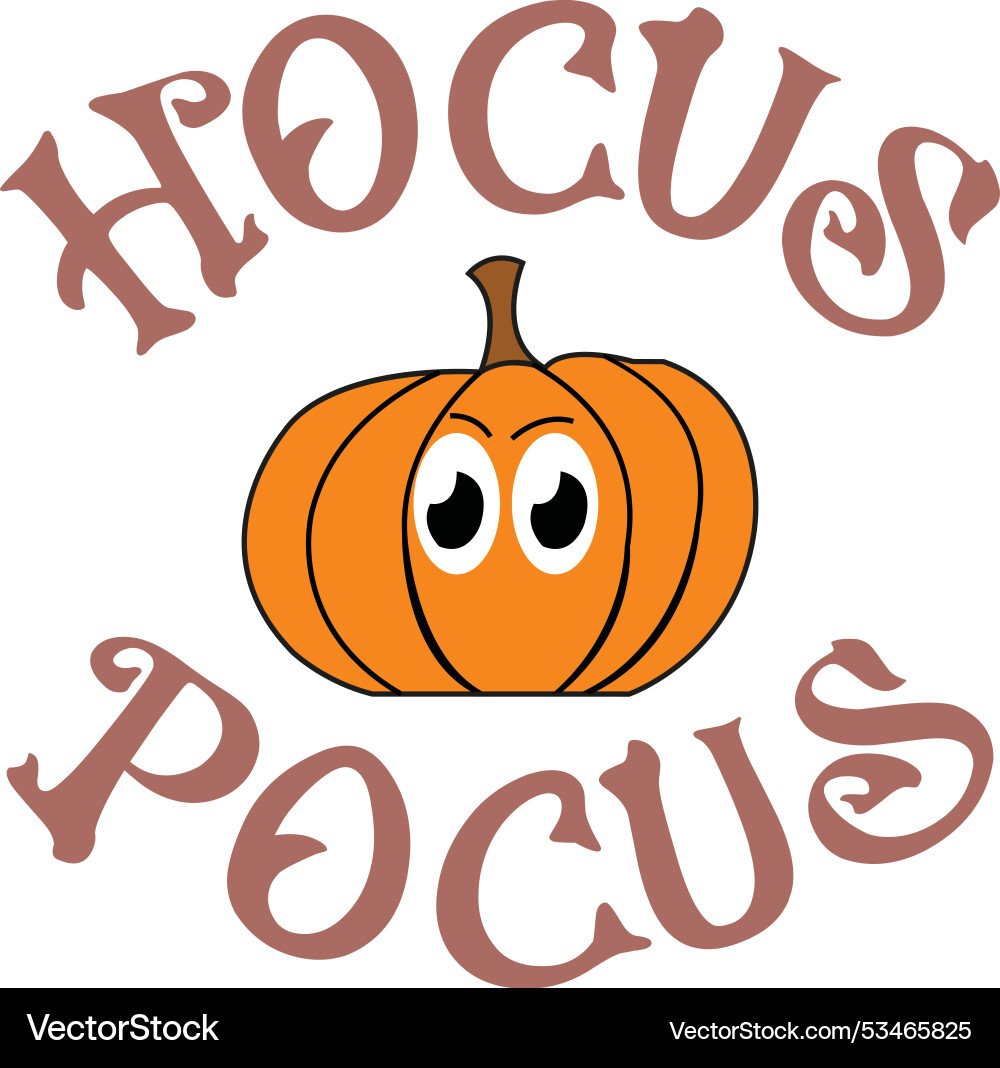 Hocus pocus Royalty Free Vector Image - VectorStock