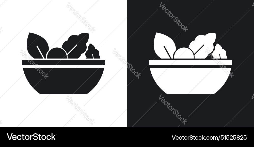 Salad icon Royalty Free Vector Image - VectorStock