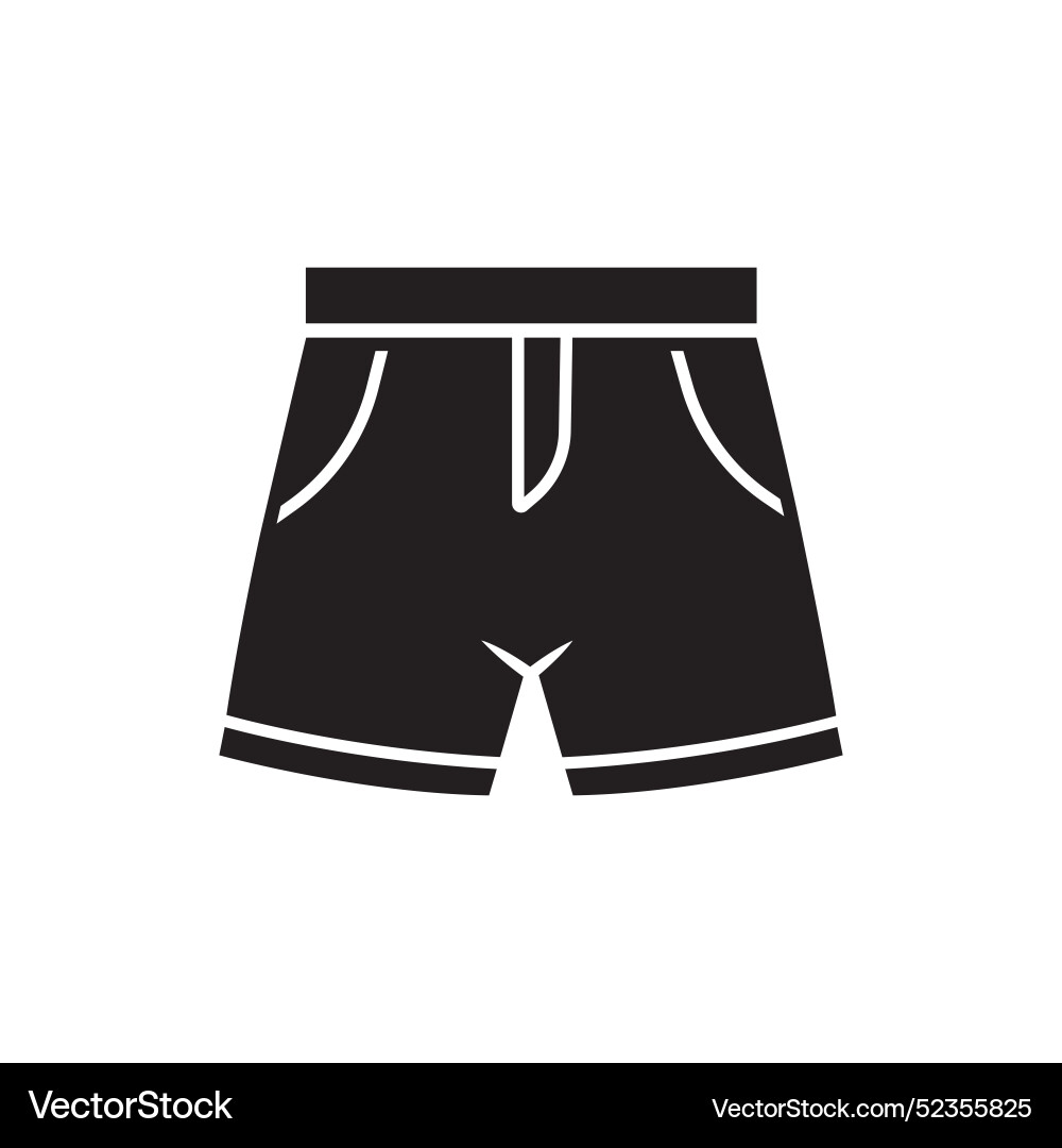 Shorts icon Royalty Free Vector Image - VectorStock