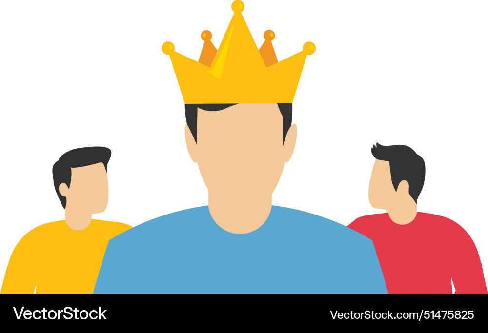 Vip customer user icon person profile symbol Vector Image
