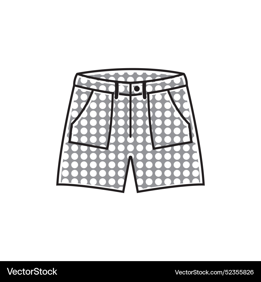 Shorts icon Royalty Free Vector Image - VectorStock