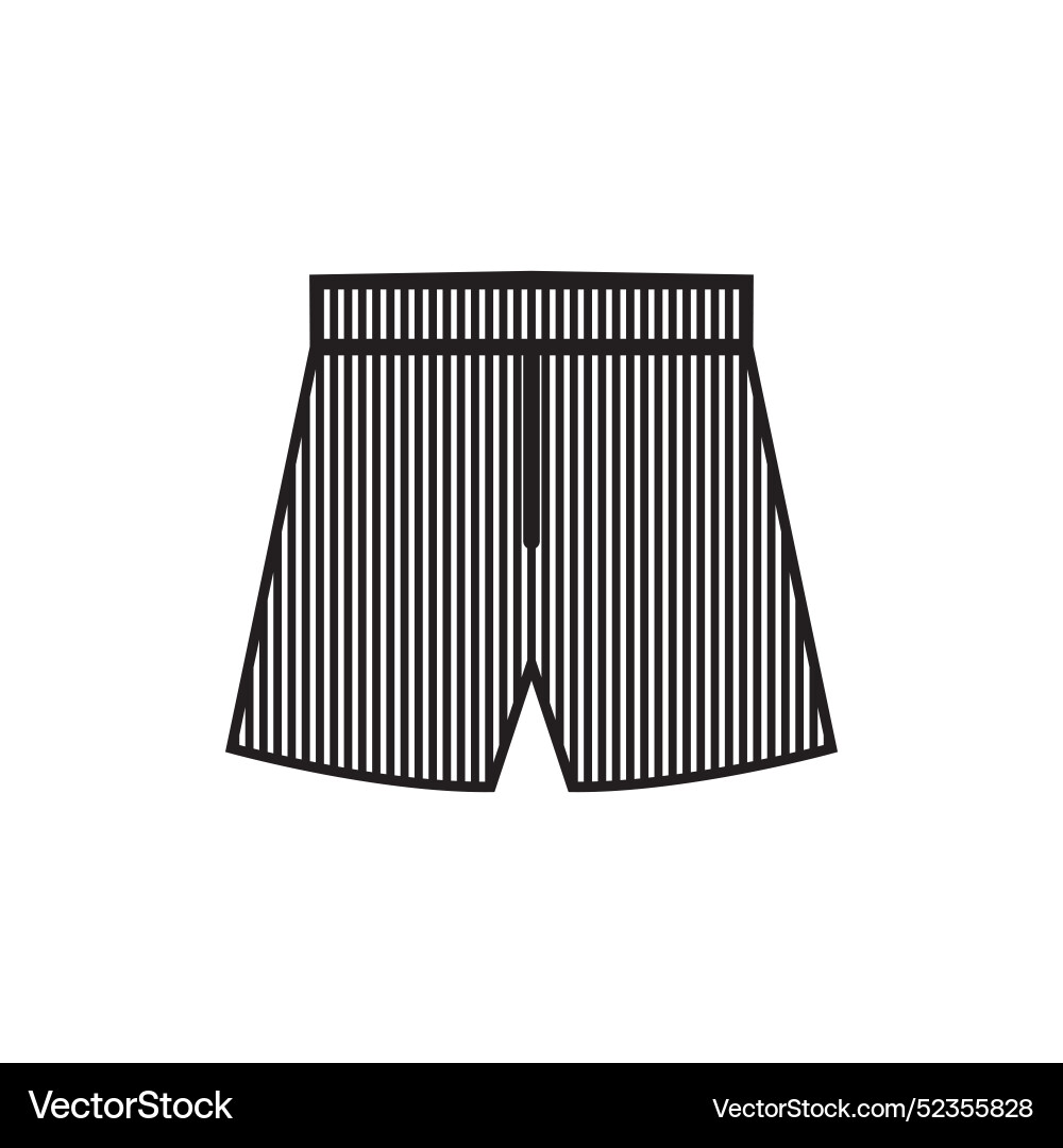Shorts icon Royalty Free Vector Image - VectorStock