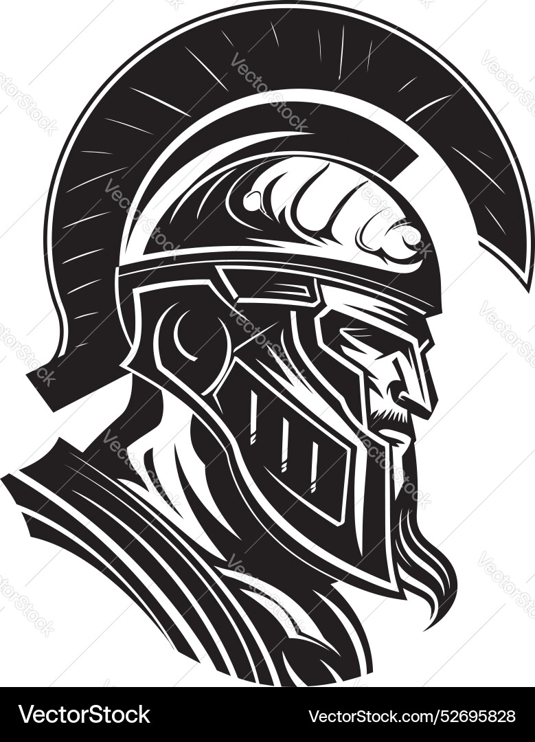 Swift sentinel warrior emblem guardians Royalty Free Vector
