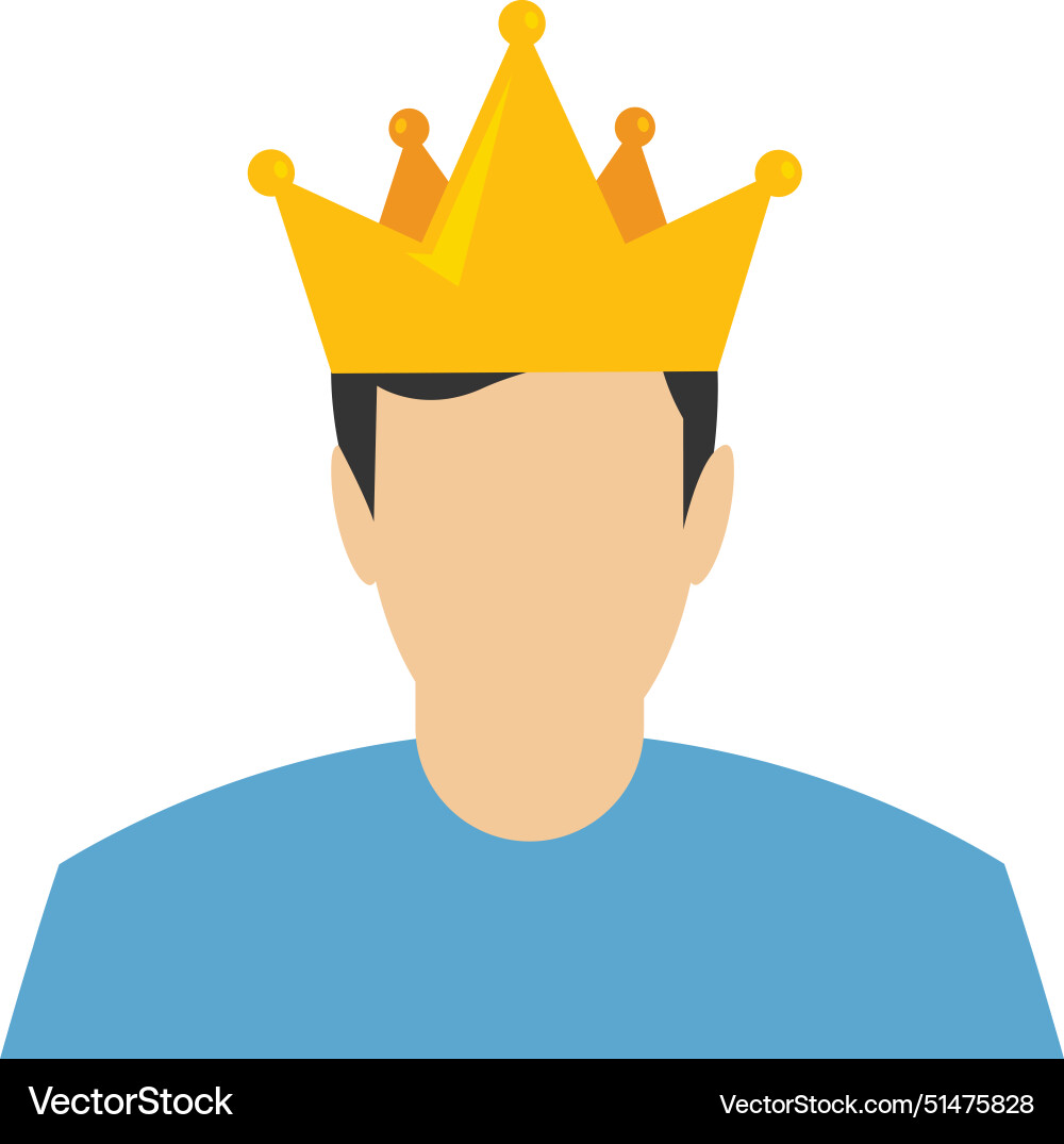 Vip customer user icon person profile symbol Vector Image