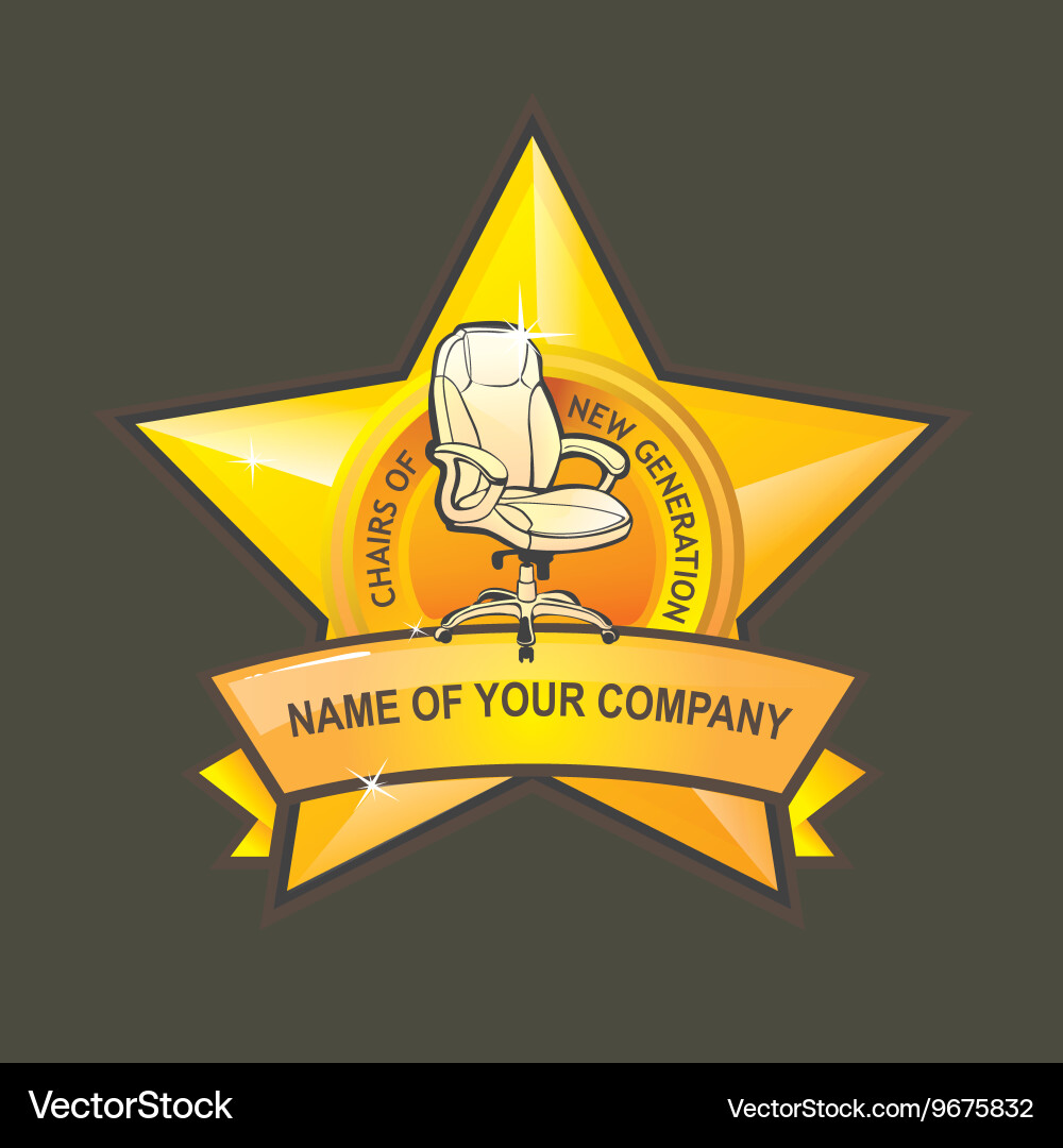 Chair logo Royalty Free Vector Image - VectorStock