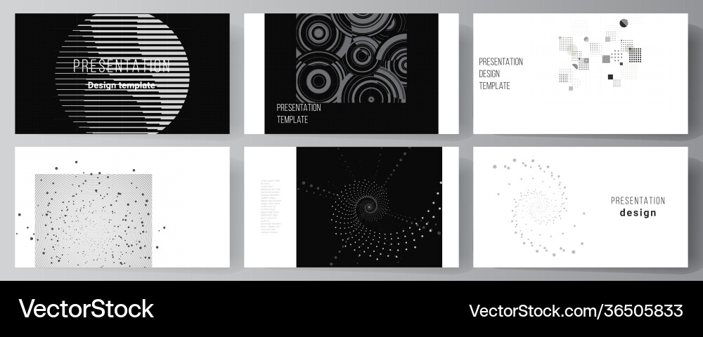 Layout presentation slides design Royalty Free Vector Image