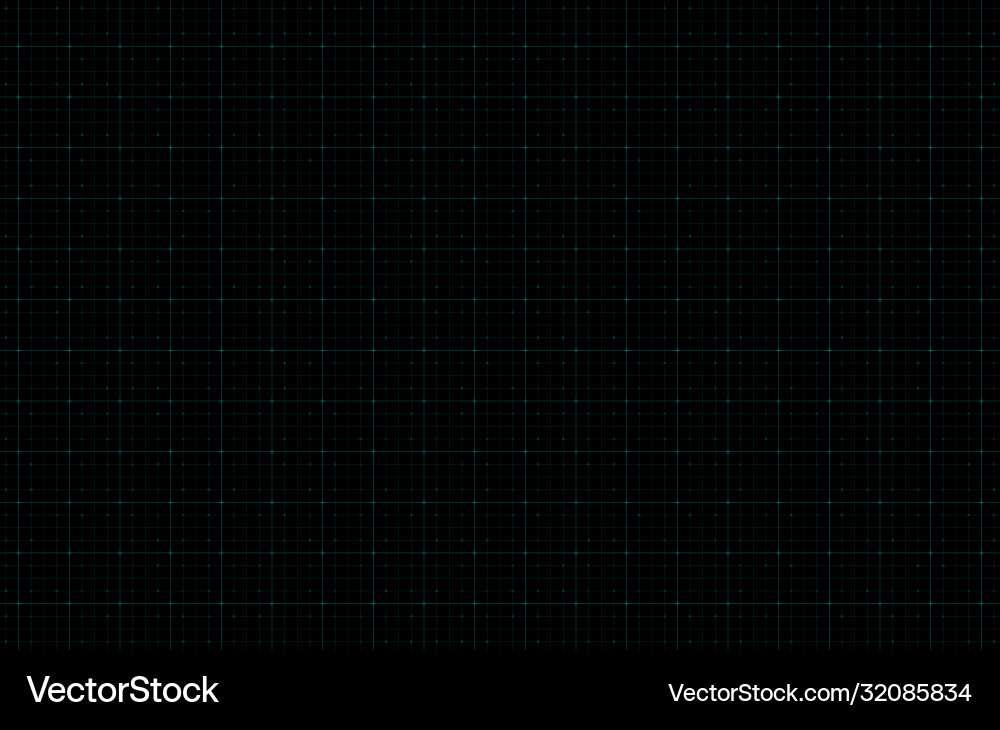Futuristic digital dark blue background with grid Vector Image