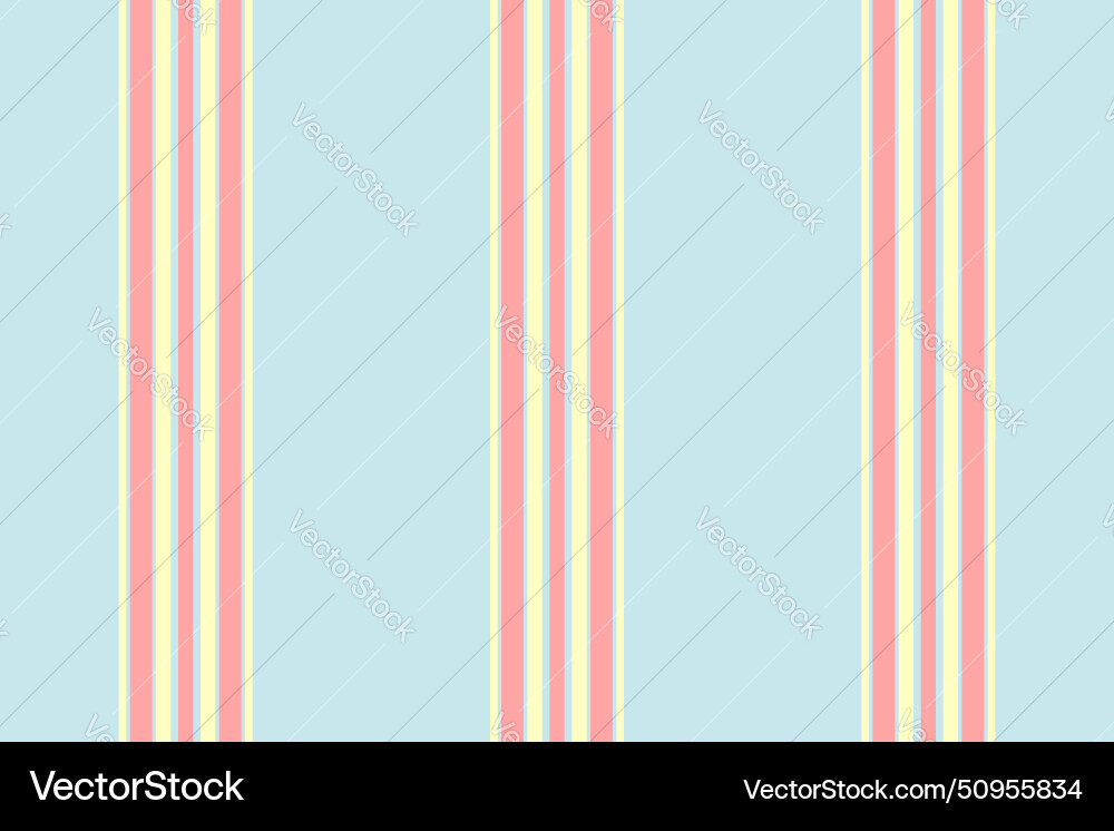Lines seamless pattern of fabric vertical stripe Vector Image